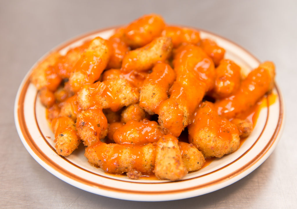 Fried Cheddar Cheese